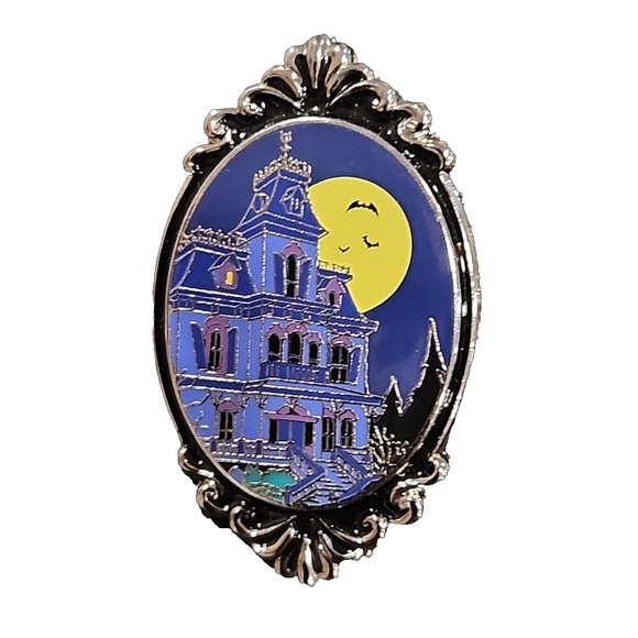 Disney | Jewelry | Disney Pin Haunted Mansion Full Moon Phantom Manor ...